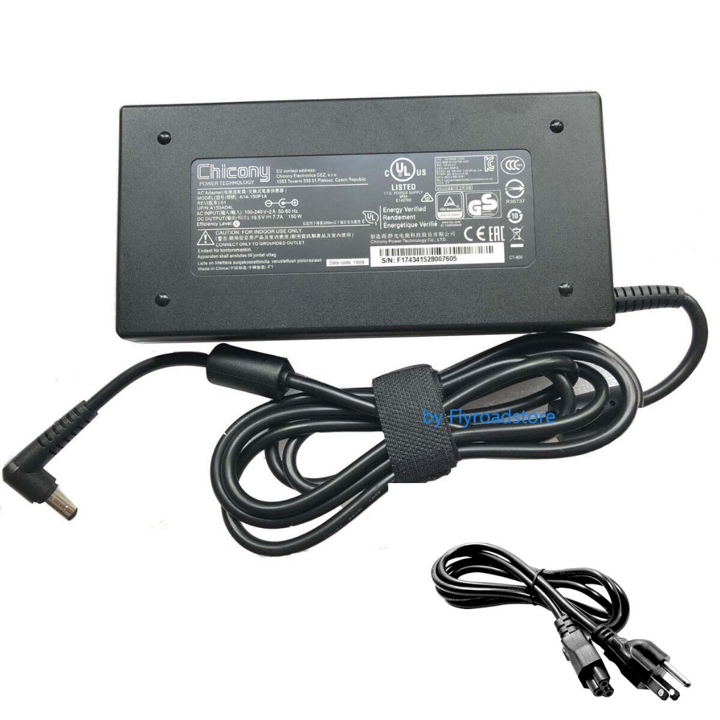 Chicony 19.5V 7.7A 150W AC Adapter Charger For Gigabyte G5 GD 5.5*2.5mm ...