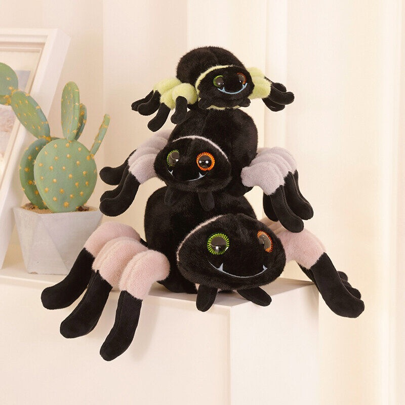 Colorful Big-Eyed Spider Doll Doll Spider Plush Toys Children's Toys ...