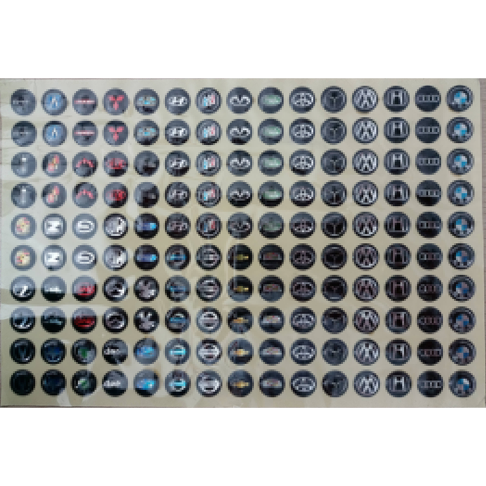 CARQSENG Car Sticker Logo for Remote Control 20PCS | Shopee Philippines