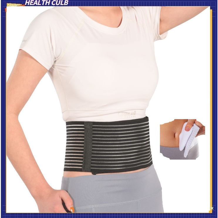 Black Abdominals&Rib Supports Sleeves Buy 12-Inch Abdominal Binder ...