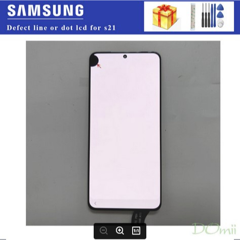 original used lcd with black dot or line lcd For Samsung Galaxy S21 4G ...