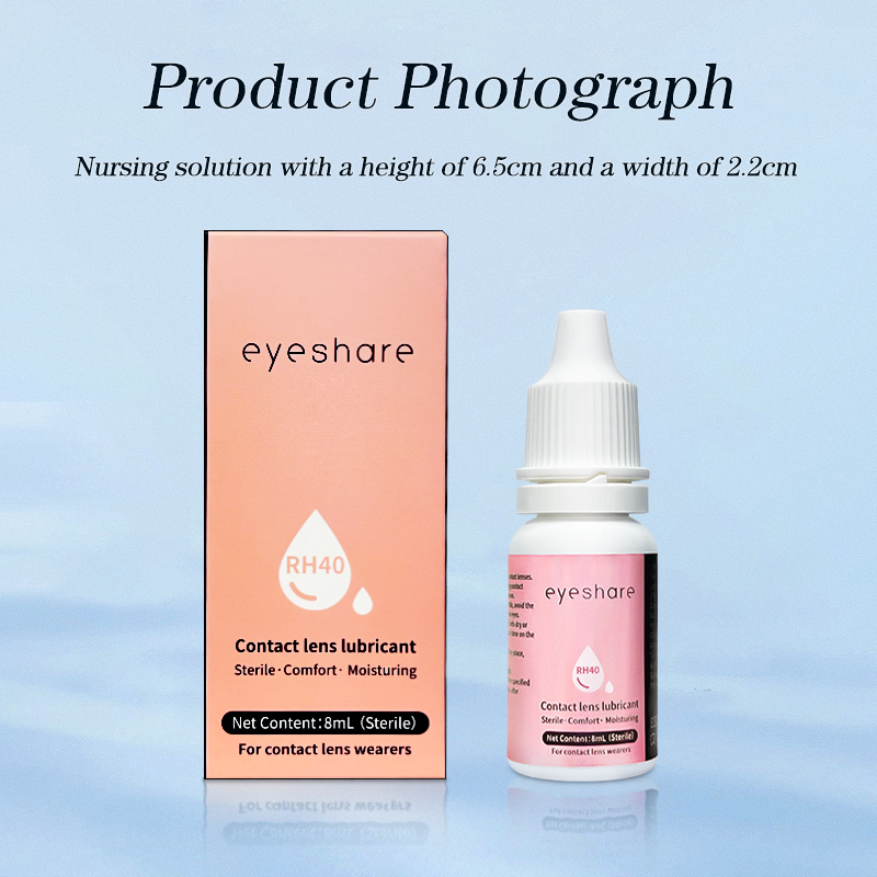 Eyeshare 8ML Contact Lens Solution Liquid Nursing for Eyes 1 Pieces Eye ...
