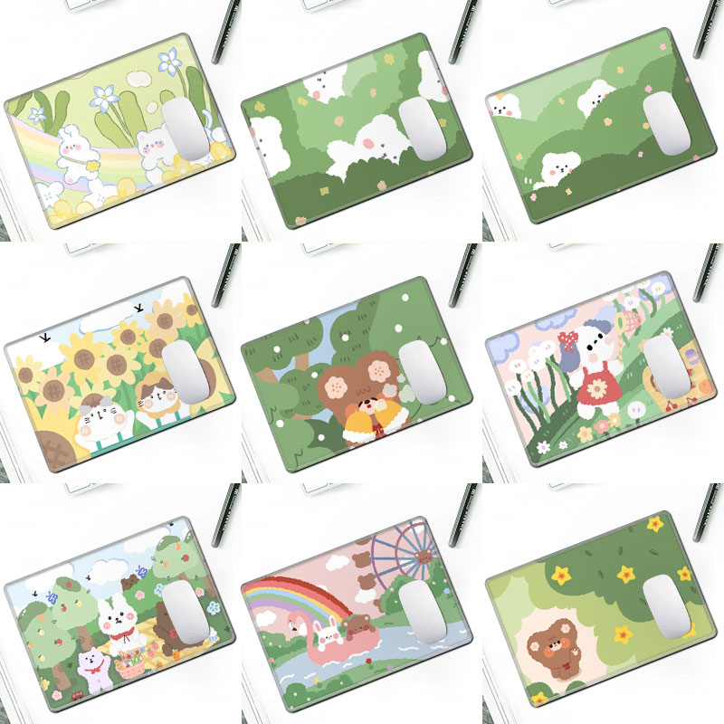 Cute mouse pad 37*25cm rubber medium mousepad mouse non-slip pad ...