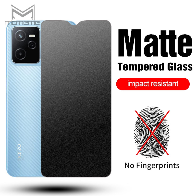 Realme C67 C51 C53 C65 C55 Note 60 Note 50 Narzo 50A 50i Prime 50 30A Pro 5G AG Matte Tempered ...
