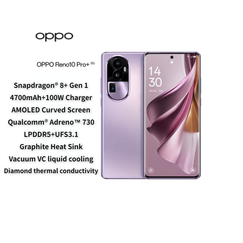 100% Original OPPO Reno10 Pro/OPPO Reno10 Pro+ Snapdragon 8+ Flagship ...
