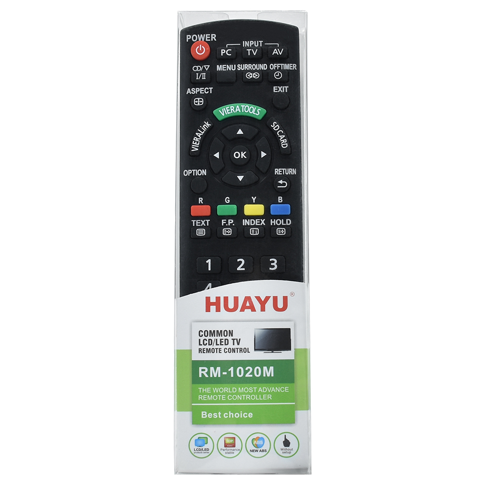 Panasonic Viera TV/LED/LCD TV Remote Control Multi Models Compatible RM-1020M All For Panasonic ...