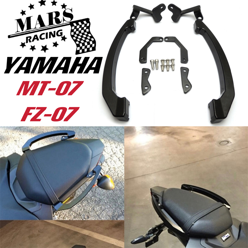Motorcycle Accessories Passenger Armrest Rear Seat Grab Handlebar ...