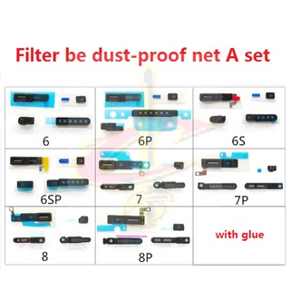 Dust-proof mesh for iphone 6S Plus 7 8 Plus XR X 11 ALL SET | Shopee ...