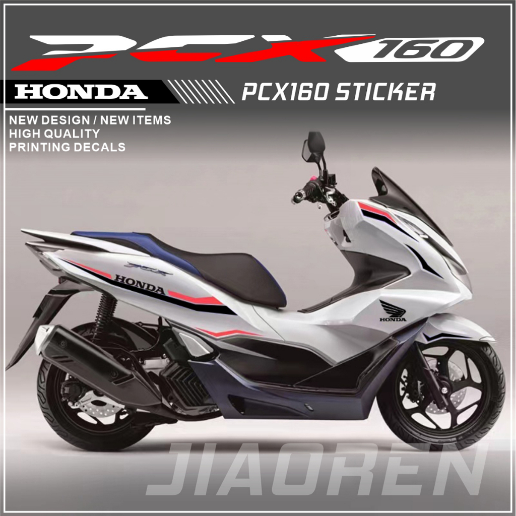Honda PCX 160 motorcycle striping sticker cutting decoration decals ...