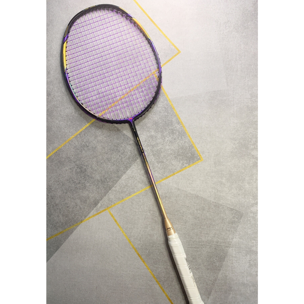 【Ready Stock】Li Ning Badminton Racket AERONAUT 9000i Purple gold Ultra ...
