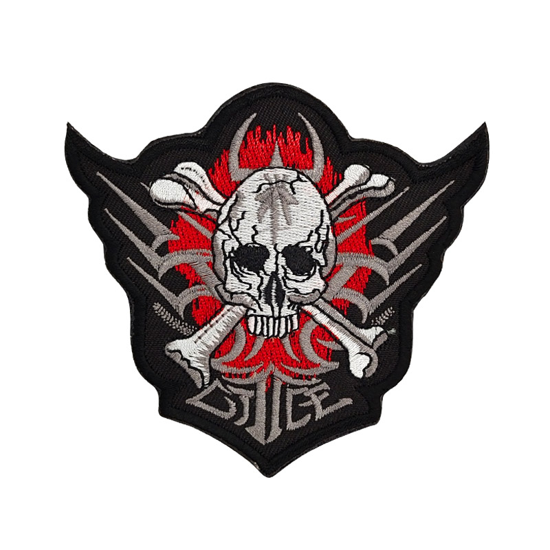 Usmc Force Recon Death Terminator Large Armband Embroidery Patch ...