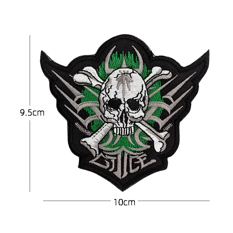 Usmc Force Recon Death Terminator Large Armband Embroidery Patch ...