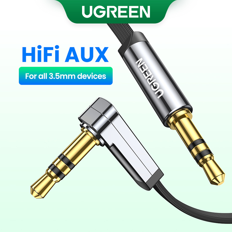 UGREEN AUX Cable 3.5mm Male to Male Audio Cable | Shopee Philippines