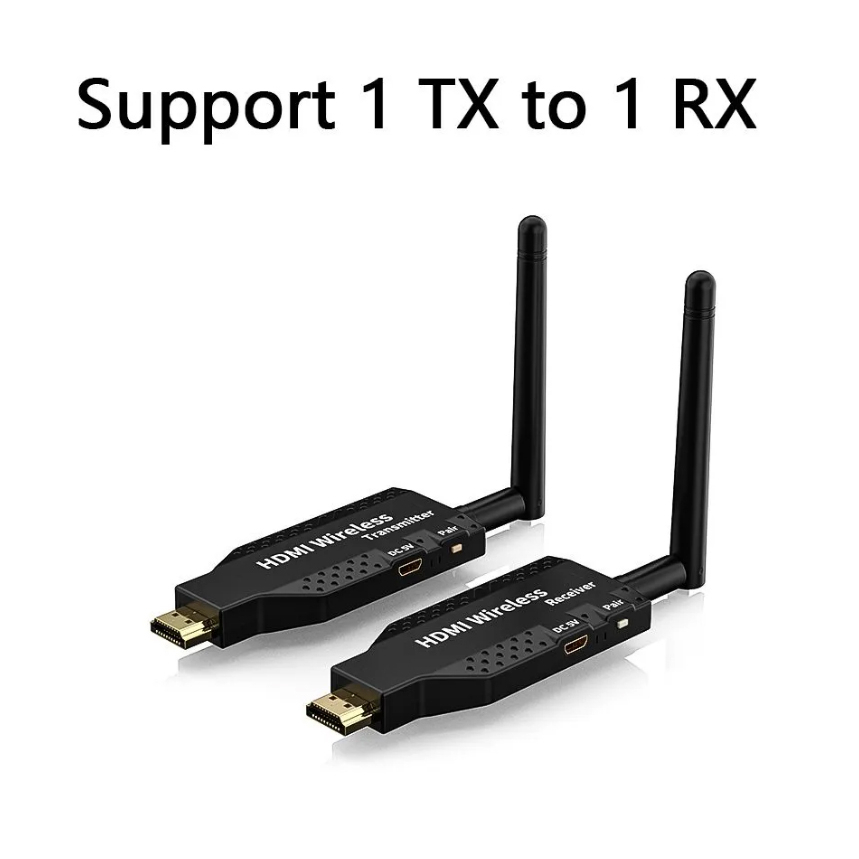Wireless HDMI Extender Video Transmitter and Receiver 50m TV Stick ...