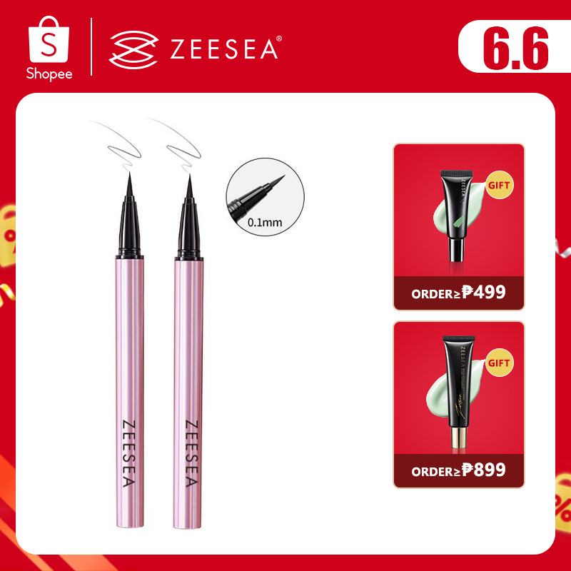 ZEESEA Waterproof Eyeliner Long Lasting Highly Pigmented Eye Makeup Sweatproof Quick-Dry No ...