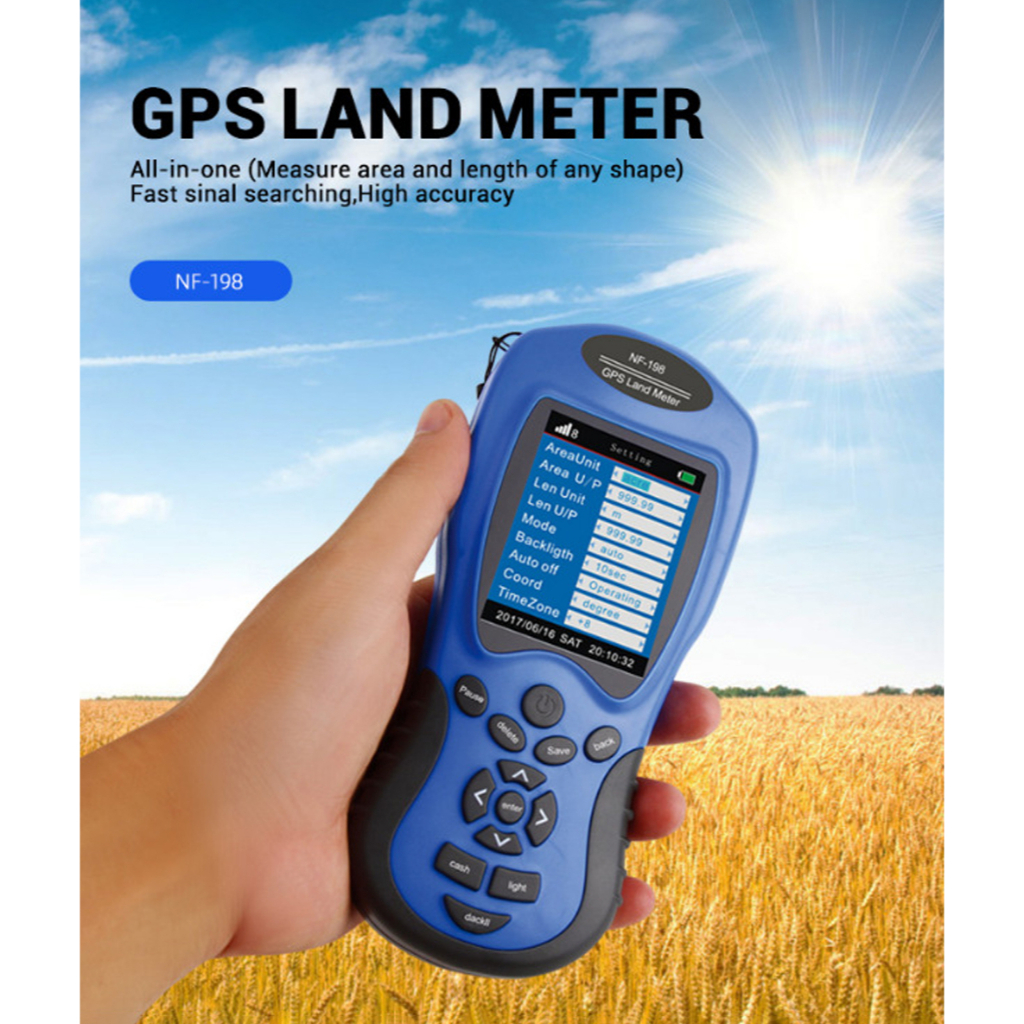 Noyafa GPS Land Meter Test Device NF-198 Survey Equipment Use For Farm ...