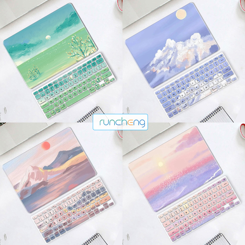 Beautiful oil painting landscape design HUAWEI MateBook D15 Laotop Case ...