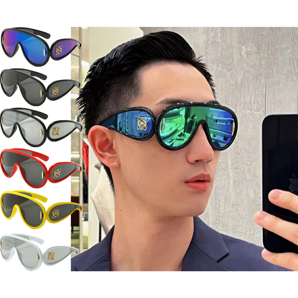 2023 luxury brand fashion classic men's oversized frame Y2K sunglasses ...