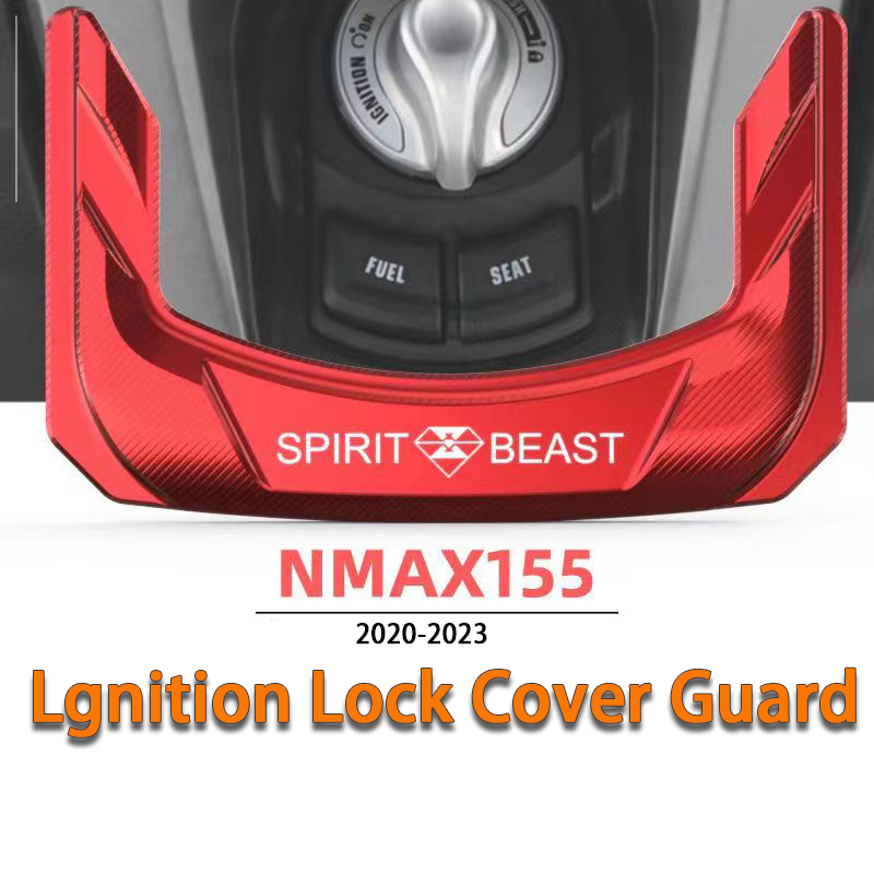 Spirit Beast Ignition Lock Cover CNC Alloy Door Switch Protective Cover ...