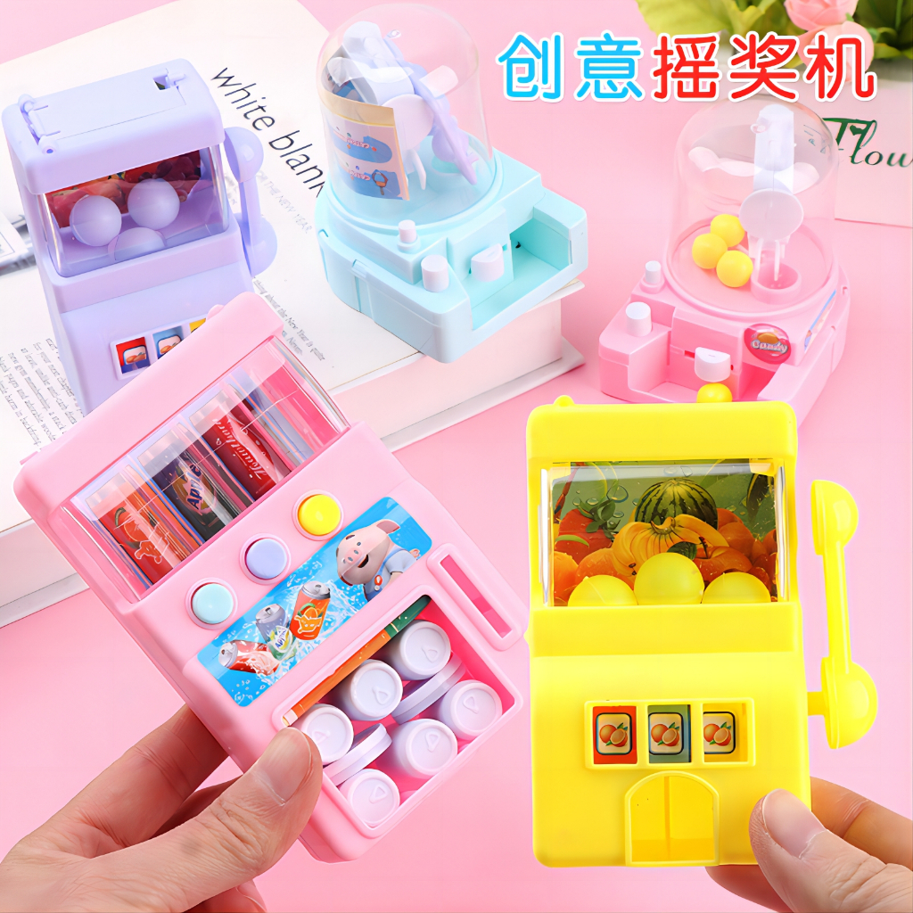 Children Mini Claw Machine Small Lottery Machine Beverage Vending ...
