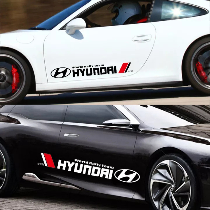 1 Pair Car Body Sticker Auto Badge Decoration Auto DIY Full Auto Body ...