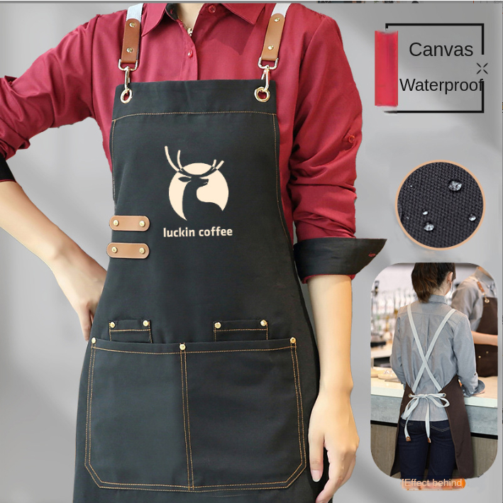 Ready Stock Waterproof apron (shipped on the same day) apron hanging ...