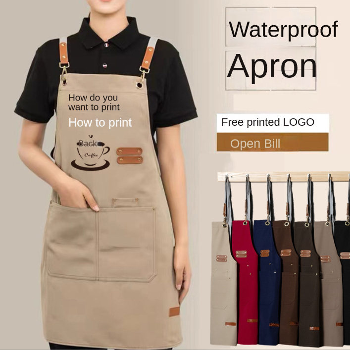 Ready Stock Waterproof apron (shipped on the same day) apron hanging ...