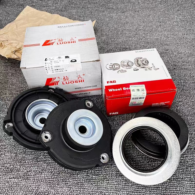 Volkswagen Absorber Installation and Bearing 6Q0412331B POLO 9N Front ...