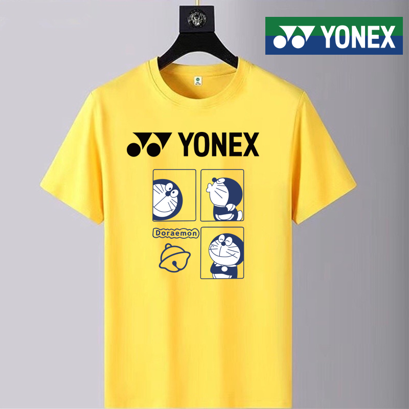 2023 Yonex New Badminton T-shirt Men's and Women's Moisture Absorbing and Sweatwicking Top ...