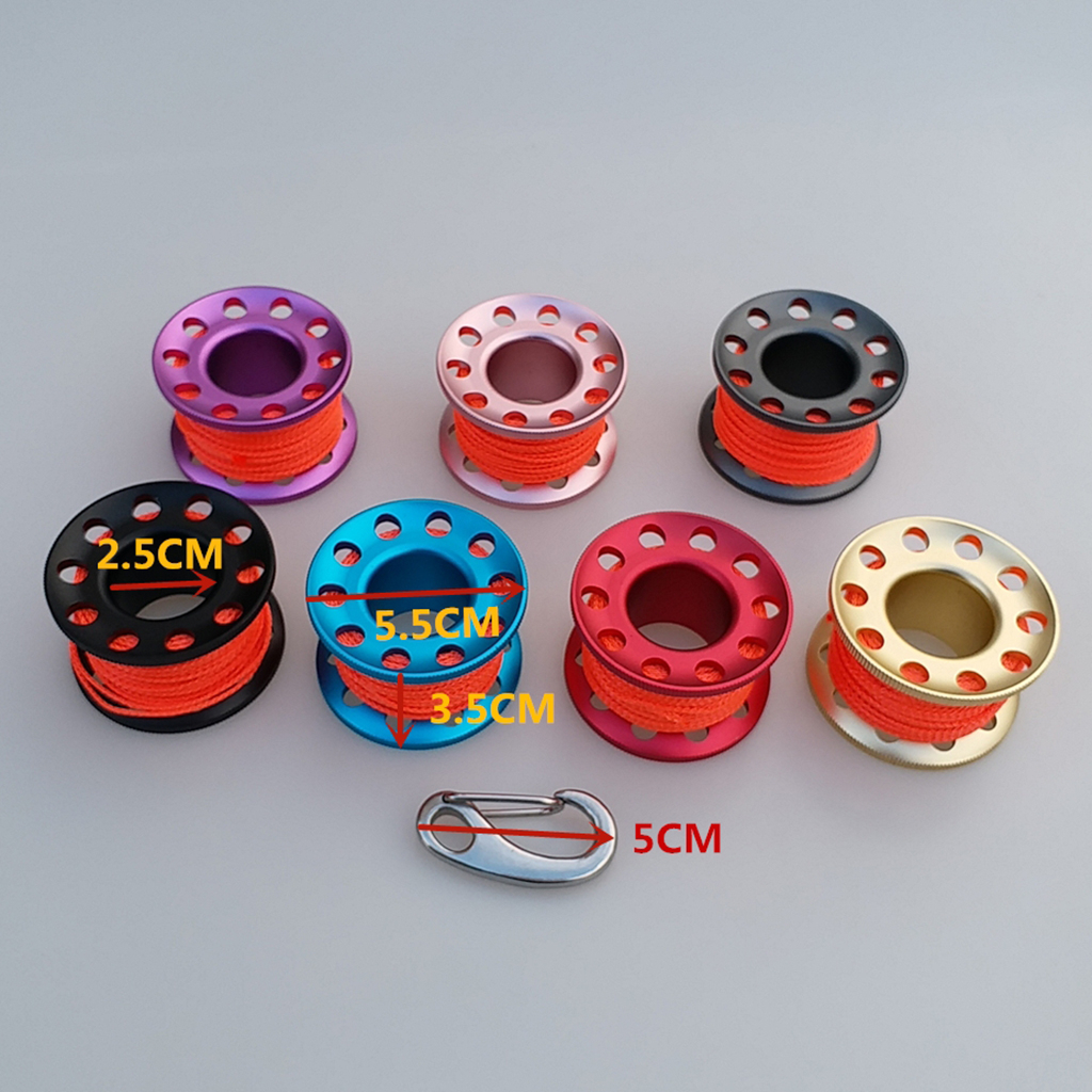 10m Alloy Cave Diving Finger Spool Dive Guide Line Reel | Shopee ...