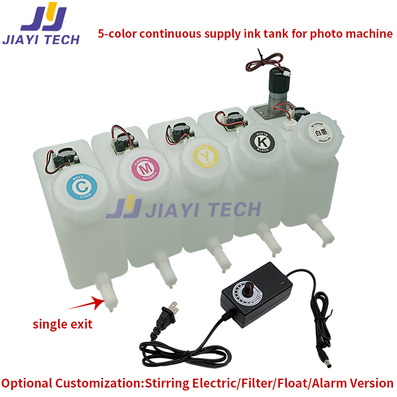 JIAYI 1L Ink Tank Continuous Supply Ink System with Single Export ...