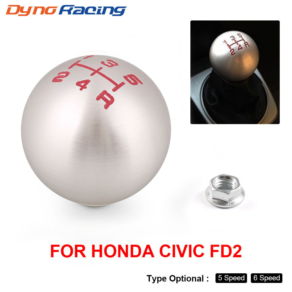 Aluminum 5 Speed/6 Speed Manual Ball Shape M10*1.5 Gear Shift Knob ...