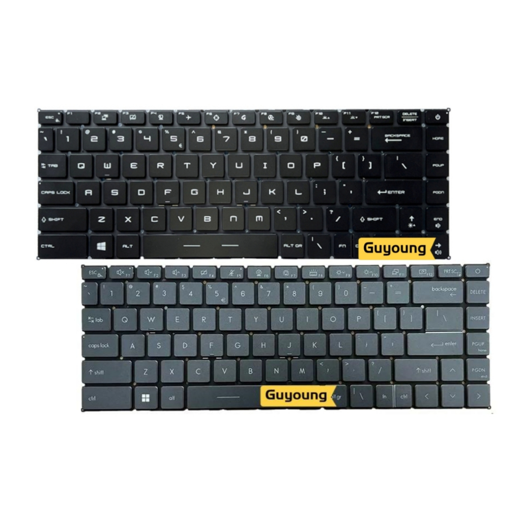 YJX US Keyboard For MSI GE66 Raider GS66 GE66 GP66 Stealth 10SD 10SF MS ...