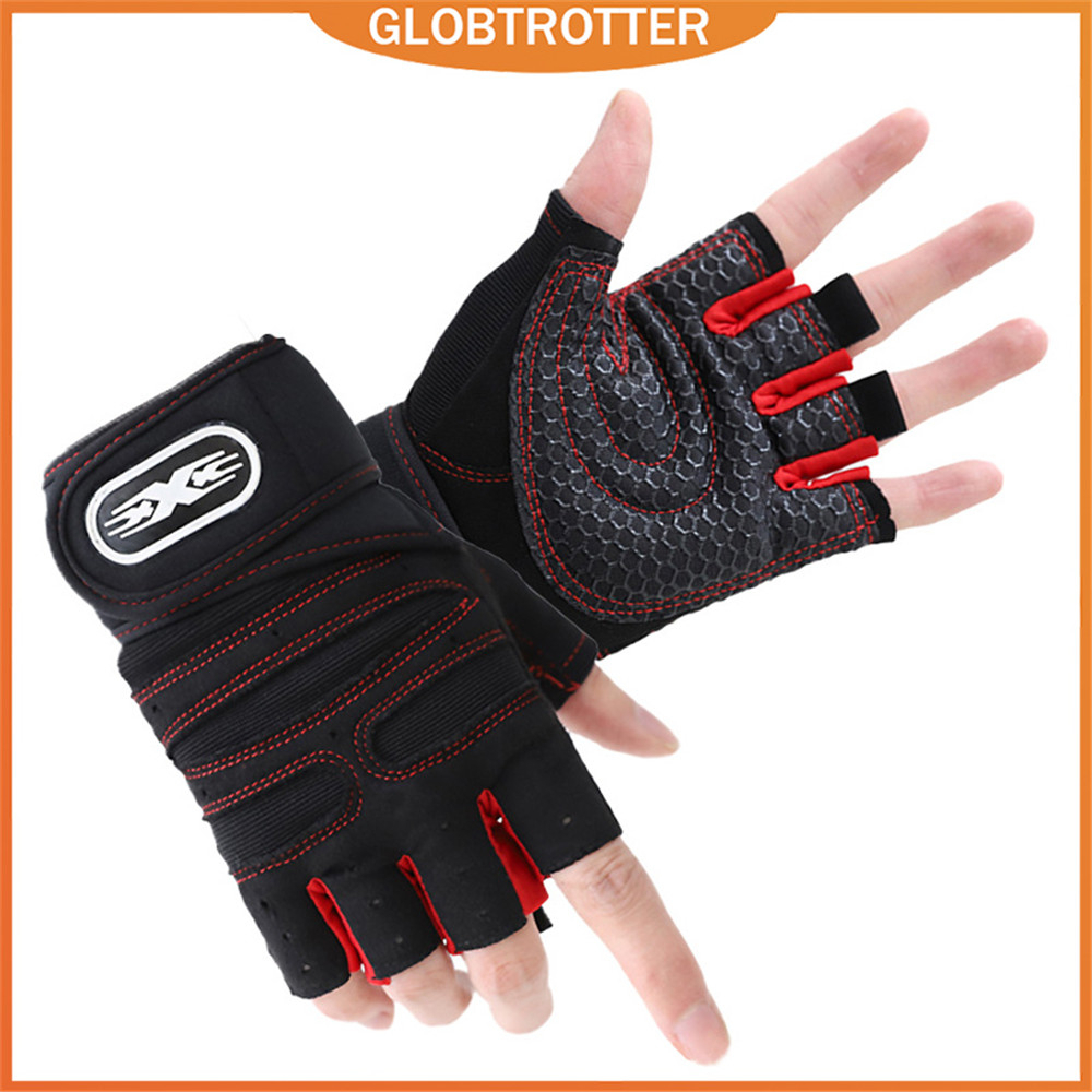 Globetrotter 1 Pair Cycling Gloves Road Riding Gloves Anti-Slip Camping ...
