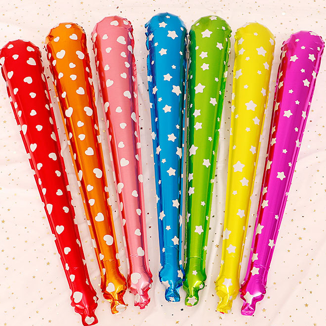 Balloon Cheer stick comes with a bell concert activity cheer stick ...