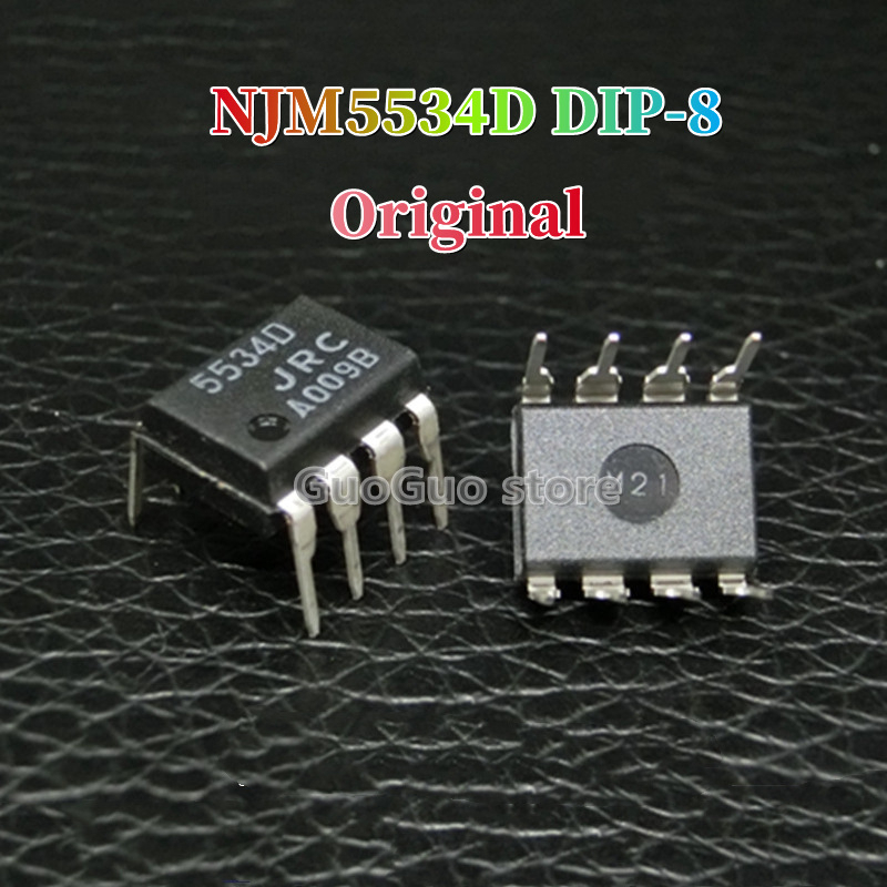 5pcs Original JRC5534D DIP-8 NJM5534D JRC 5534D DIP8 High Performance Low Noise Operational ...