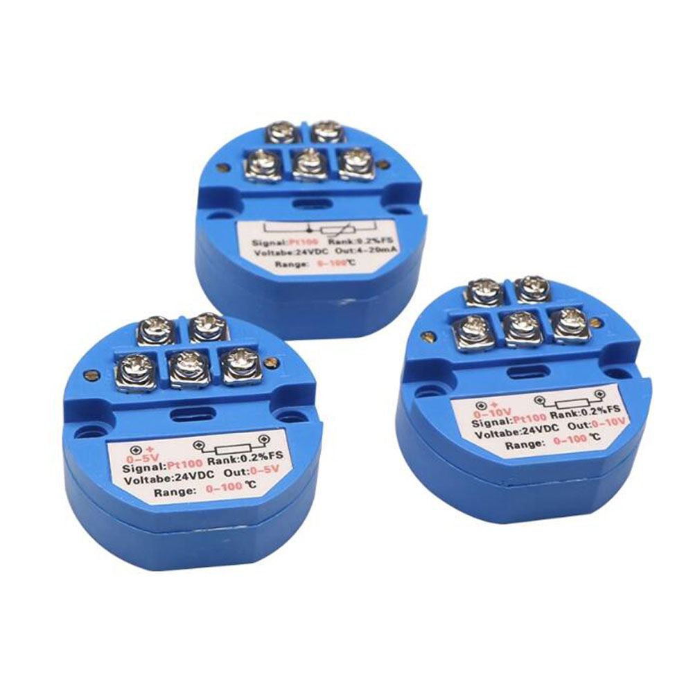 RTD pt100 temperature transmitter sensor module Thermal resistance 4 ...