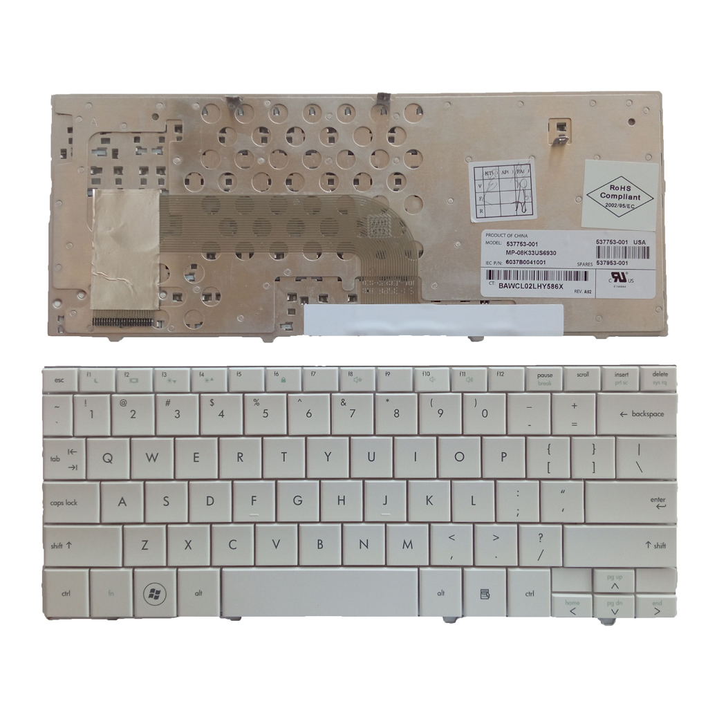 NEW For HP Compaq Mini110 Mini 110 110-1000 102 US English Keyboard ...
