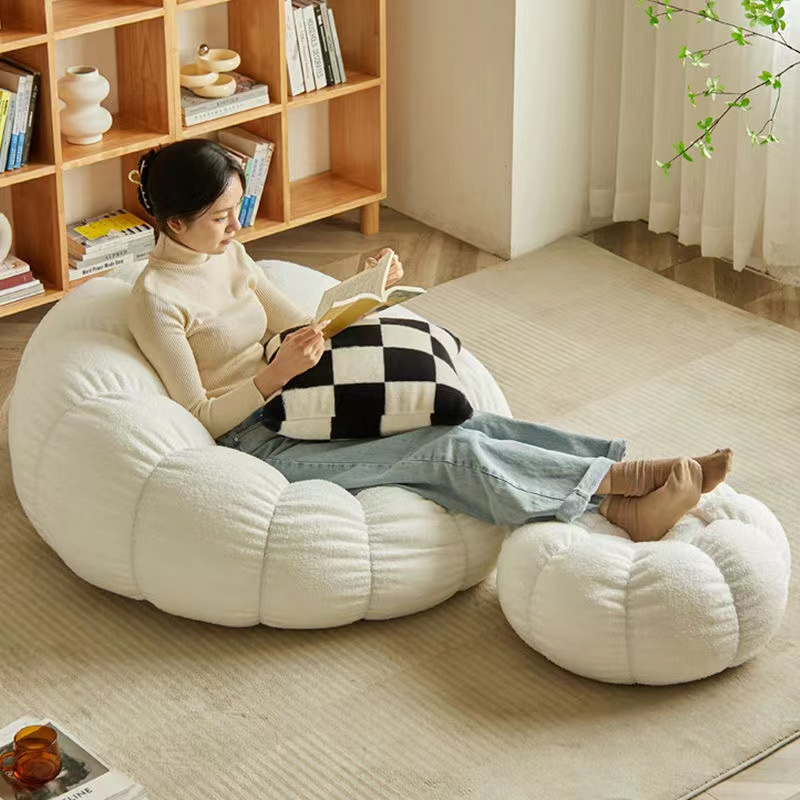 Lazy Sofa Reclining on the Ground Can Bed Tatami Seat Rental Room ...