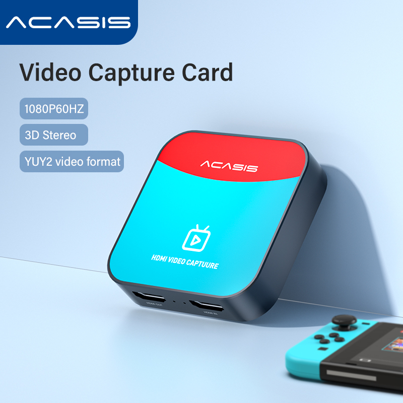 ACASIS Binaural Video Capture Card HDMI To USB3.0 4K60 Input /1080P60HZ ...