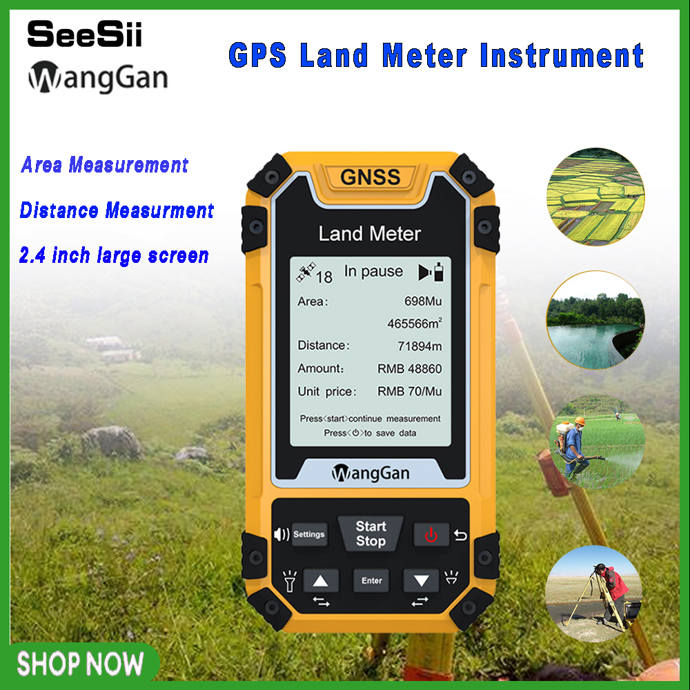 GPS Land Measuring Meter S1 Wang Gan ortable Mountain Measurement 2.4 ...