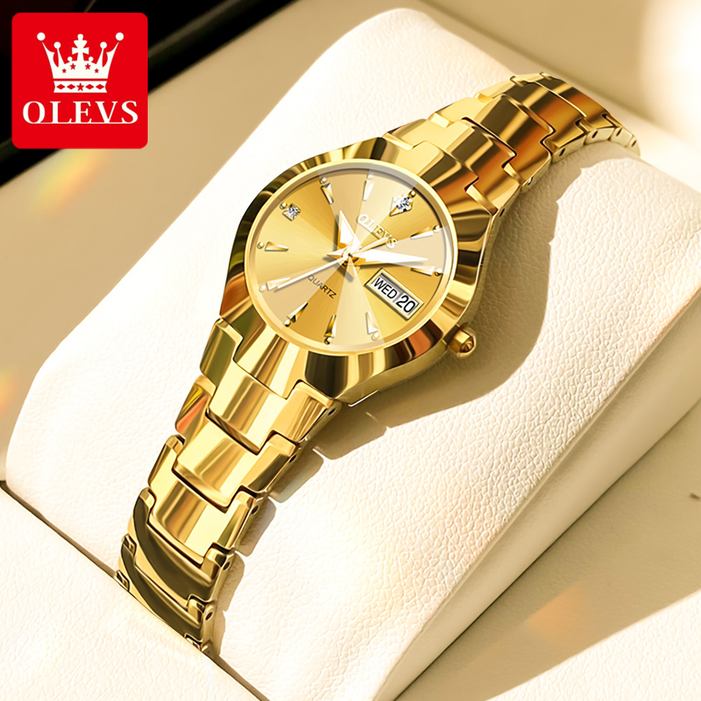 OLEVS Women Watches Waterproof Authentic Japanese Quartz Calendar ...