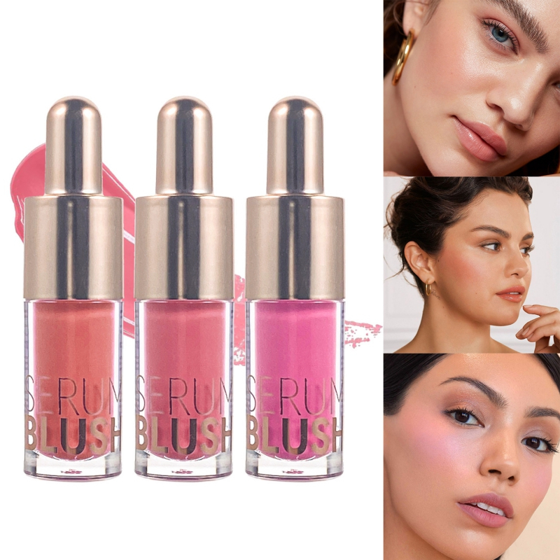 BEAUTY GLAZED Matte Liquid Blush Long-lasting Lightweight Velvet Makeup ...