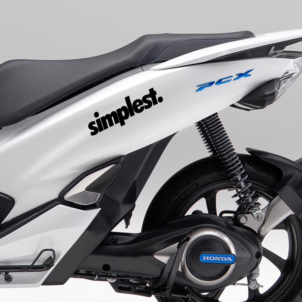 Simplest sticker decal For Motorcycle Decoration available 5 inch ...