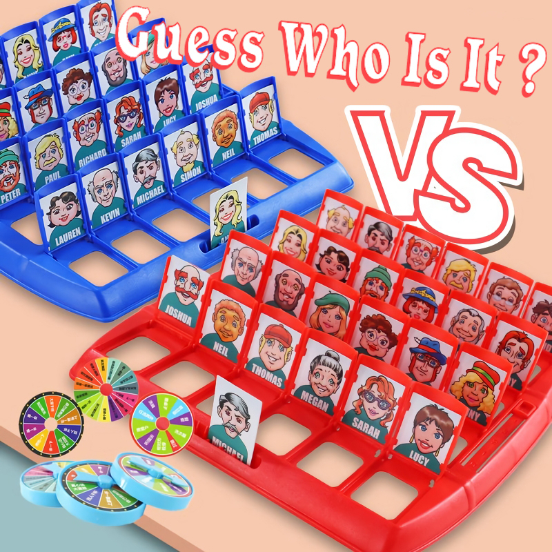 288 PCS Guess Who Is It ? Memory Training Parent-Child Interactive ...