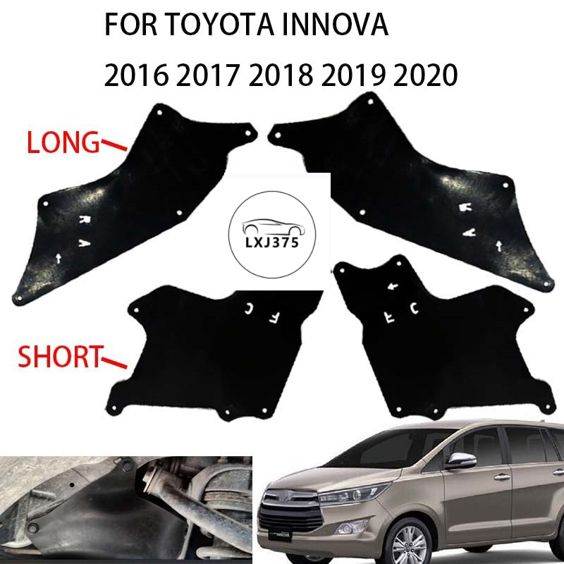 For TOYOTA INNOVA 2016 2017 2018 2019 2020 Splash Shield Mud Flaps ...