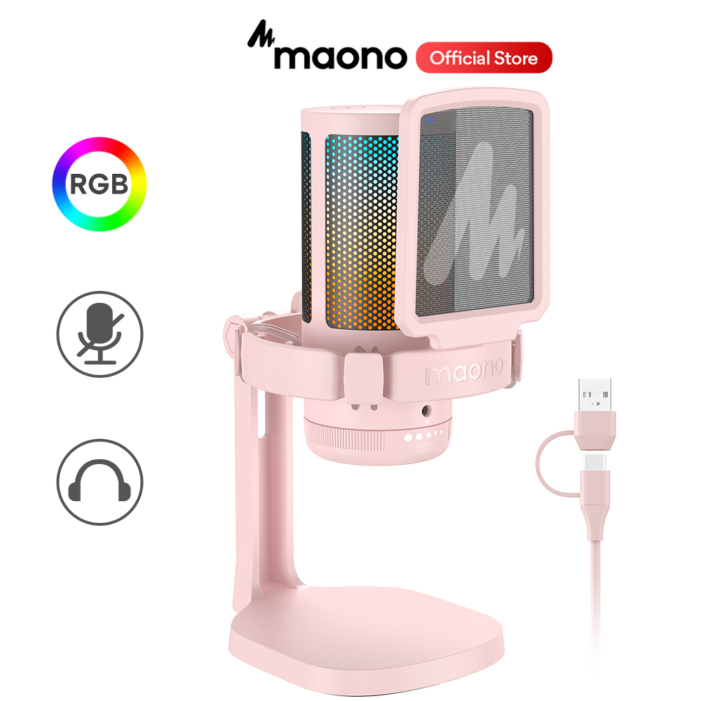 Maono DGM20/DGM20S USB Microphone PC Mic Gaming Mic for PC,Gaming ...