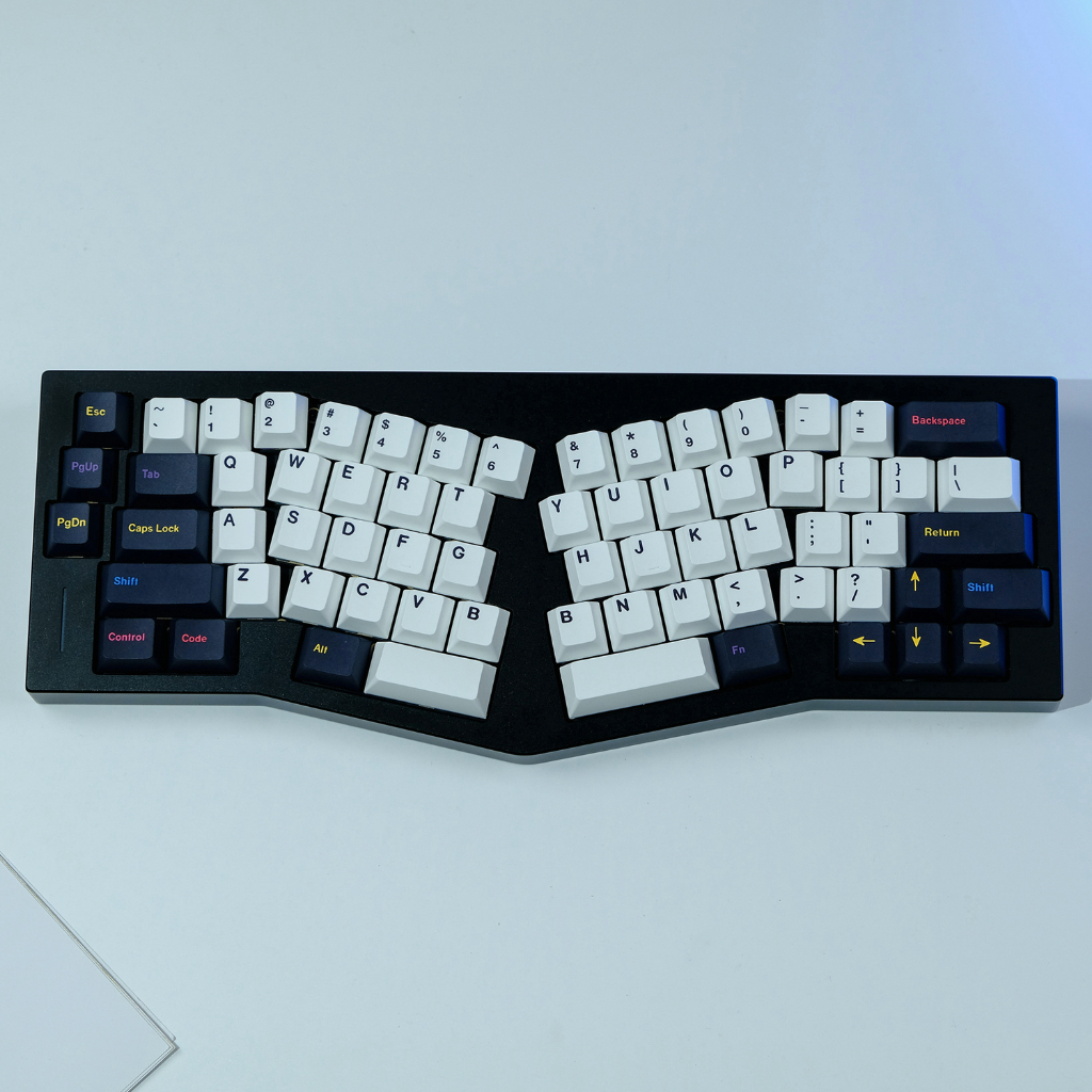 PBT GMK Colorchrome Keycaps English Cherry Profile 5-side Dye ...