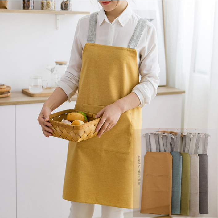 Ready Stock (Same day delivery) Japanese-style apron home kitchen ...