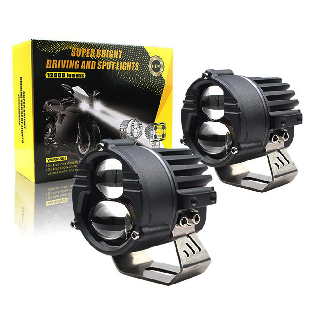 140W Bi LED Projector Lens Fog Lights Spotlight Combo Light For Cars ...